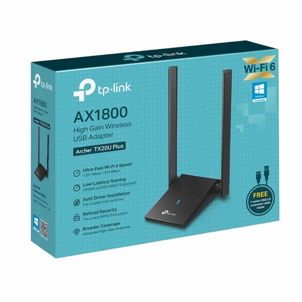 WIRELESS USB AX1800 ARCHER TX20U PLUS - Aeme Maquinas